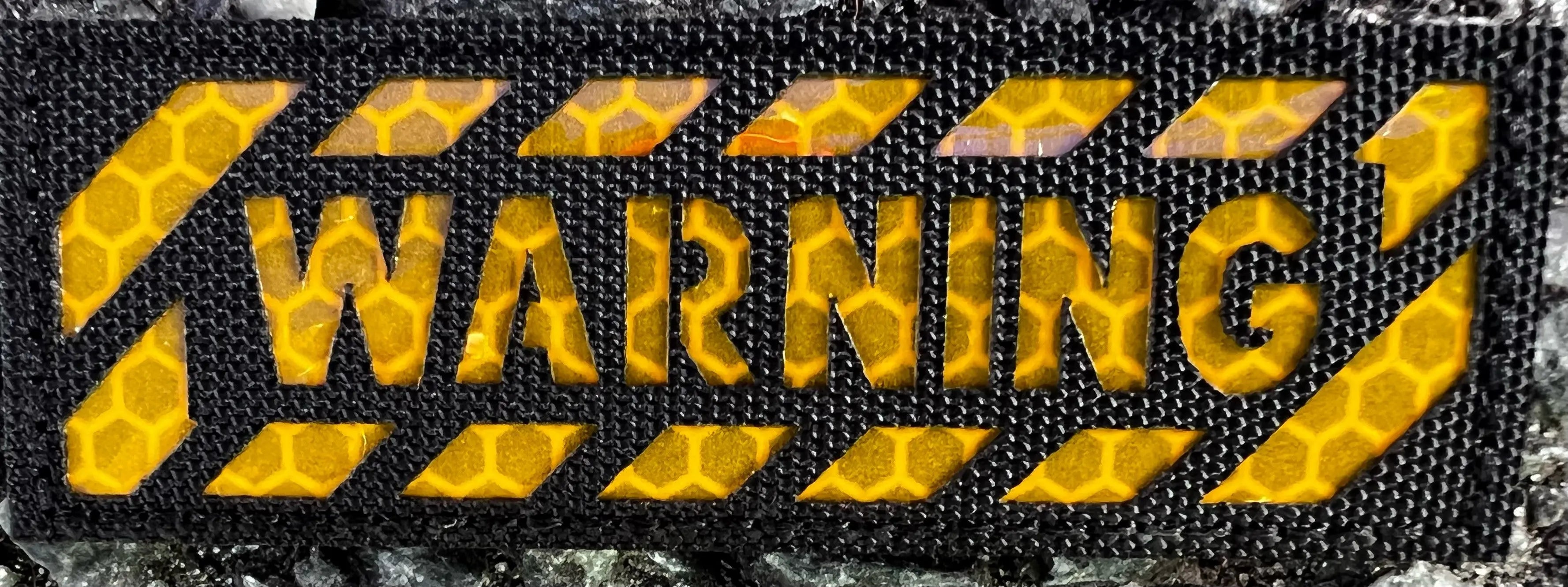 'Warning' Patch | Tactical Stubby Coolers